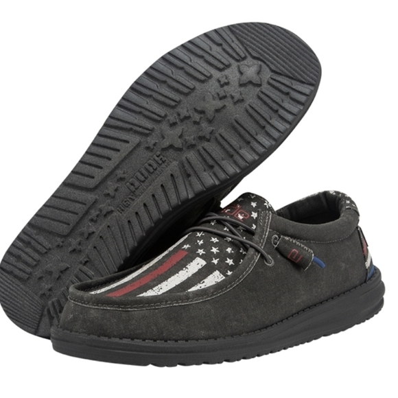 Hey Dude | Shoes | Hey Dude Wally Midnight Flag | Poshmark